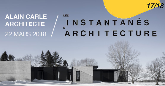 Alain Carle aux « Instantanés d’architecture » - Kollectif